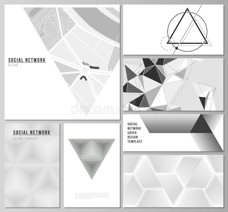 The Minimalistic Abstract Vector of the Editable Layouts of Modern ...