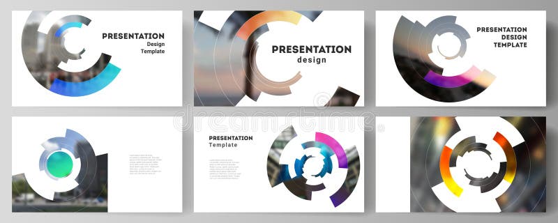 The Minimalistic Abstract Vector Layout of the Presentation Slides ...