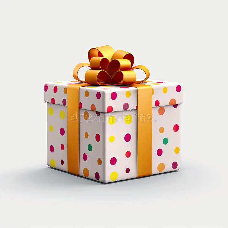 Minimalistic Animation of a Gift Box AI Generated Stock Illustration ...