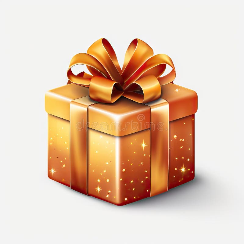 Minimalistic Animation of a Gift Box AI Generated Stock Illustration ...