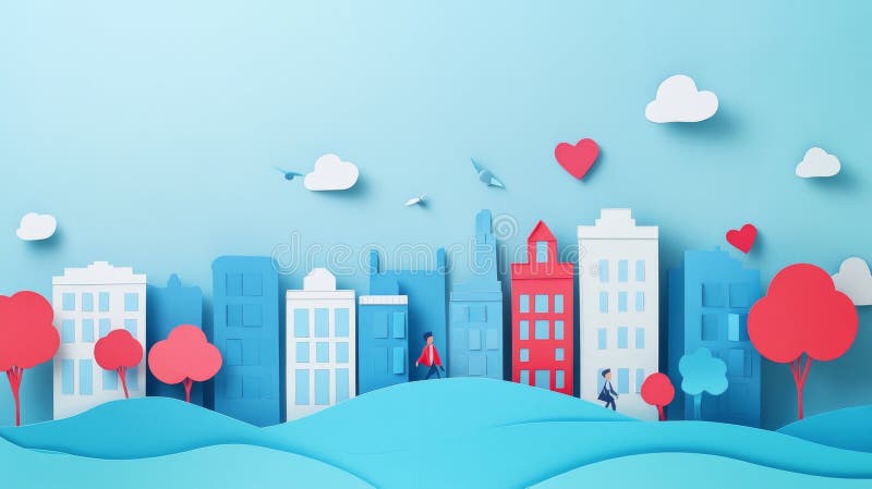 With a Minimalistic Approach, the Map Illustrates Geometric Shapes and ...