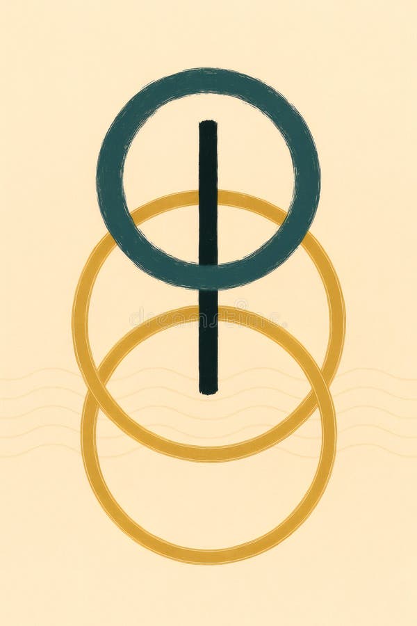 A Minimalistic Art Piece Featuring a Striking Composition of ...