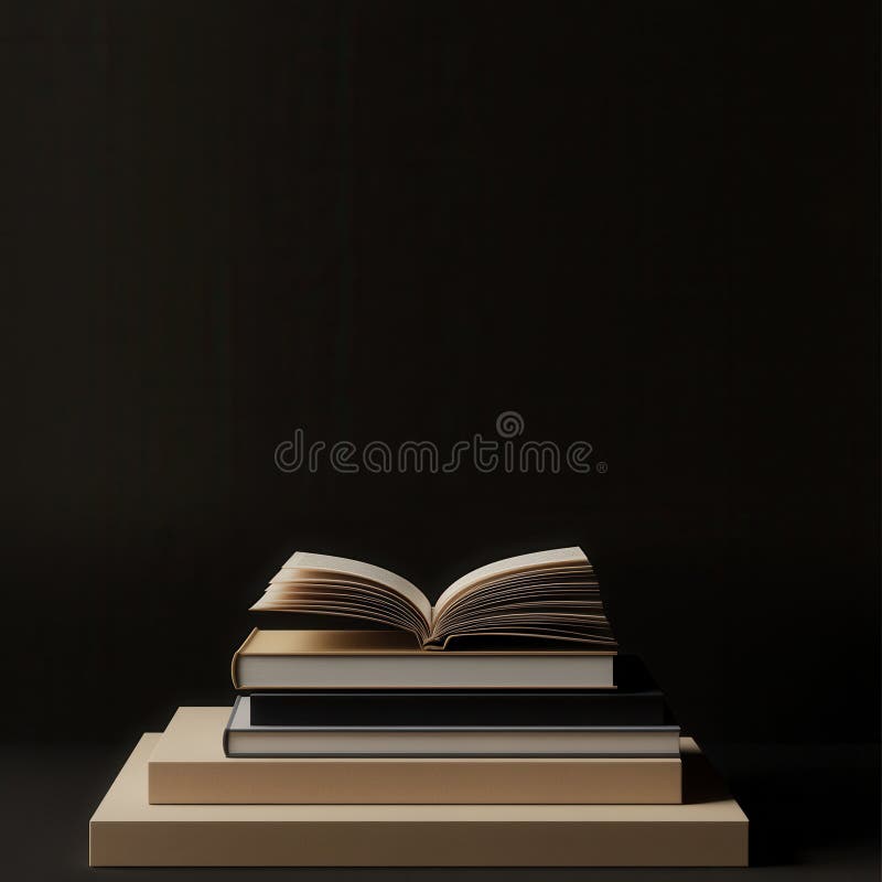 Minimalistic Back-to-school Study Setup with Open Book Encouraging ...