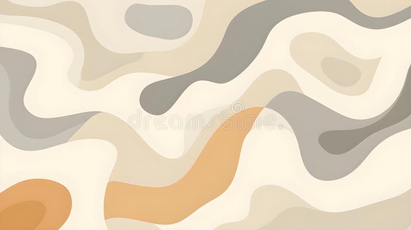 Minimalistic Background of Abstract Pattern in Ivory Colors. Creative ...