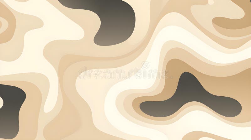 Minimalistic Background of Abstract Pattern in Ivory Colors. Creative ...
