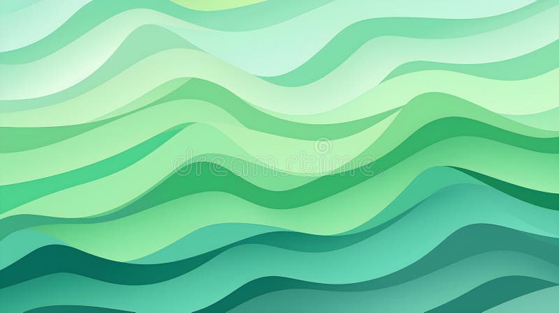 Minimalistic Background of Abstract Pattern in Light Green Colors ...