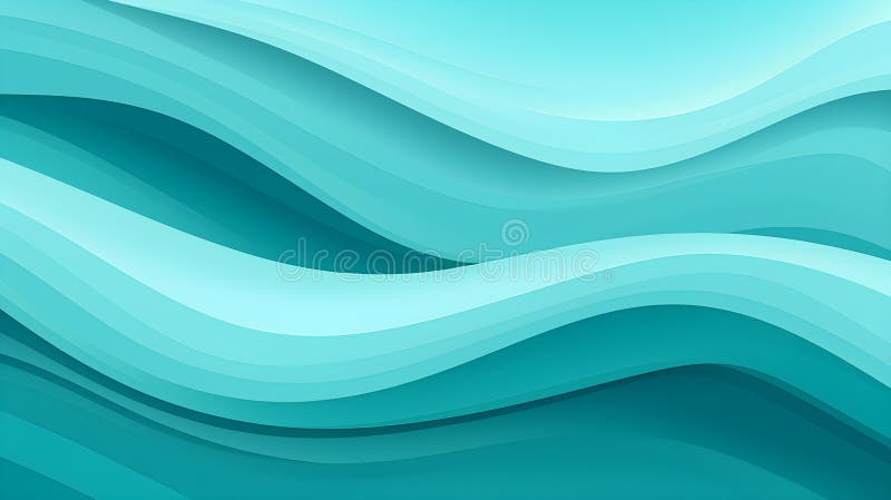 Minimalistic Background of Abstract Pattern in Turquoise Colors ...