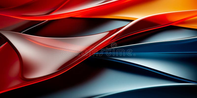 Minimalistic Background with Intersecting Shapes and a Vibrant Color ...