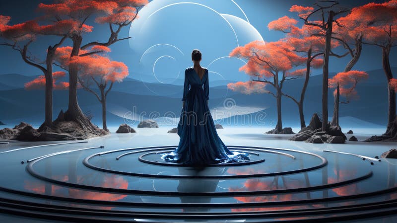 Minimalistic Background in Oriental Philosophical Style Stock ...