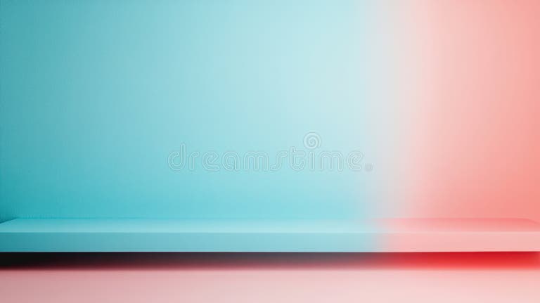 Minimalistic Background with Split Color Gradient Featuring Soft Blue ...