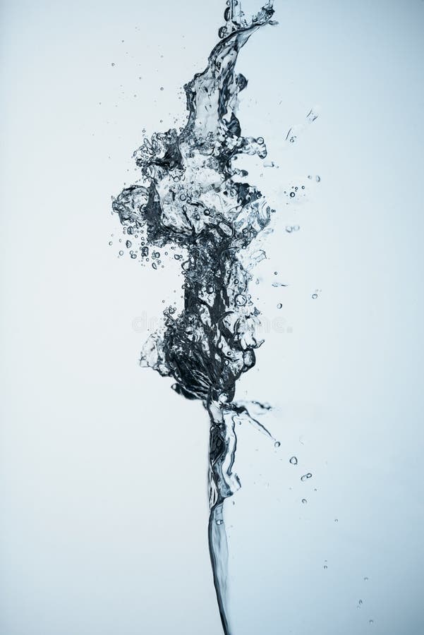 Minimalistic Background with Water Splash Stock Image - Image of splash ...