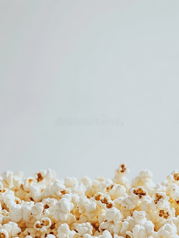 Minimalistic Banner Featuring Caramel Popcorn for Snack Design and ...