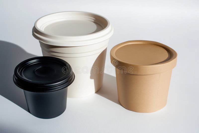 Minimalistic Bioplastic Containers for Eco-friendly Solutions and ...