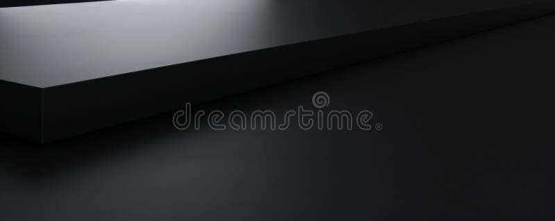 Minimalistic Black Background Smooth Matte Finish Ideal Sleek Stock ...