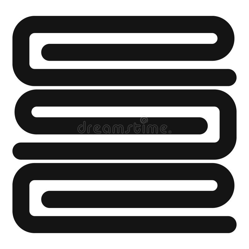 Abstract Black Lines Design on White Background Stock Vector ...