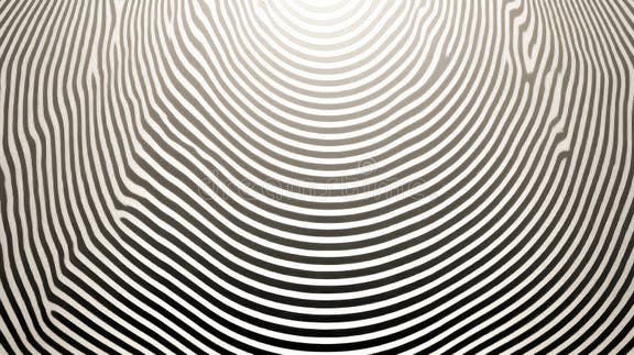 Minimalistic Black and White Pattern with Rhythmic Optical Illusion ...