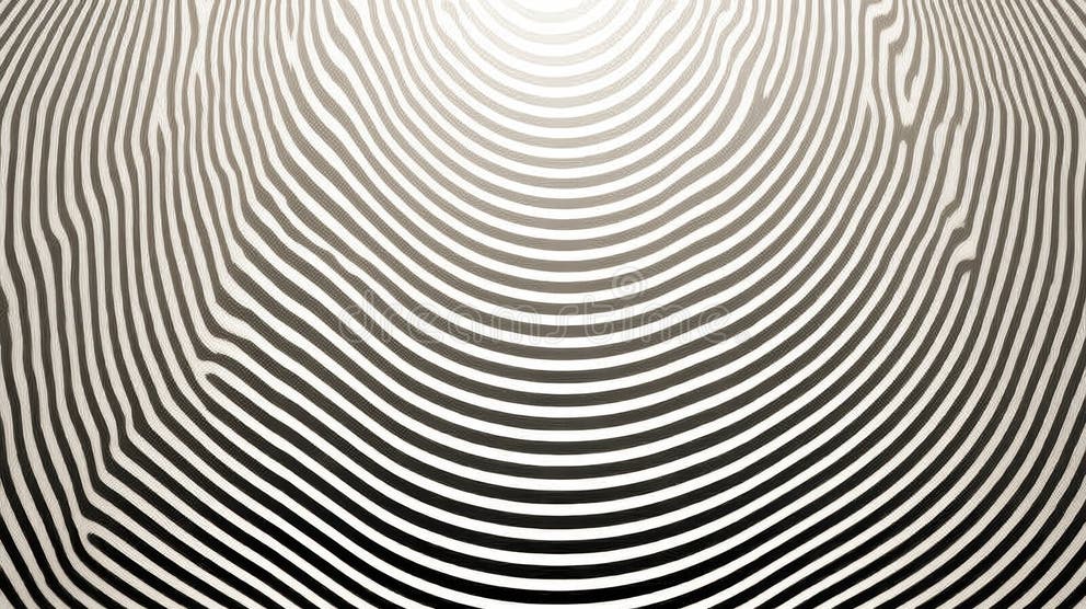 Minimalistic Black and White Pattern with Rhythmic Optical Illusion ...