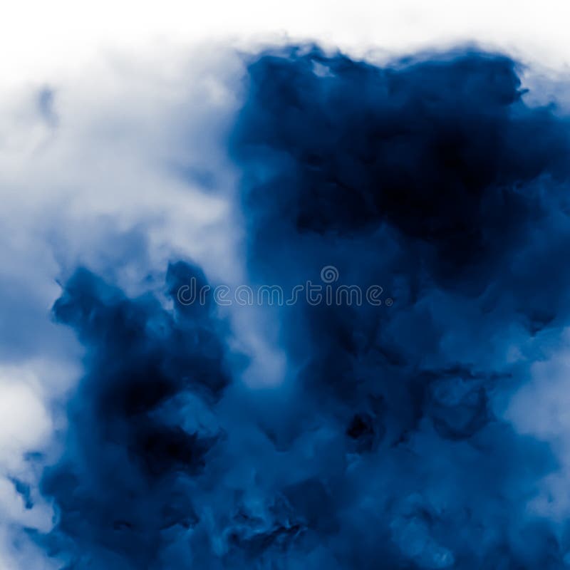 Minimalistic Blue Cloudy Background As Abstract Backdrop, Minimal ...