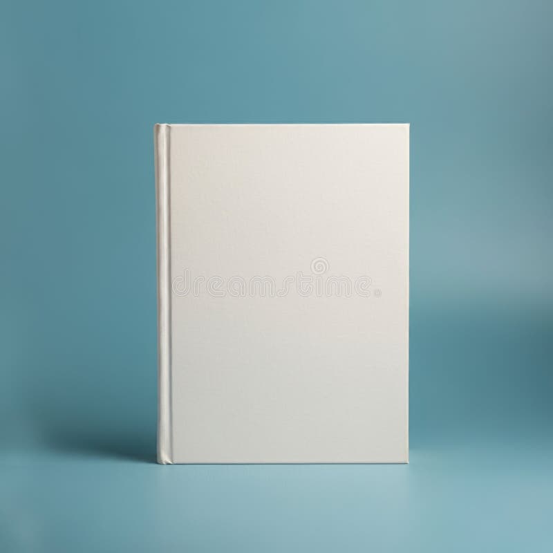 Book Cover Mockup Design Background Stock Illustration - Illustration ...