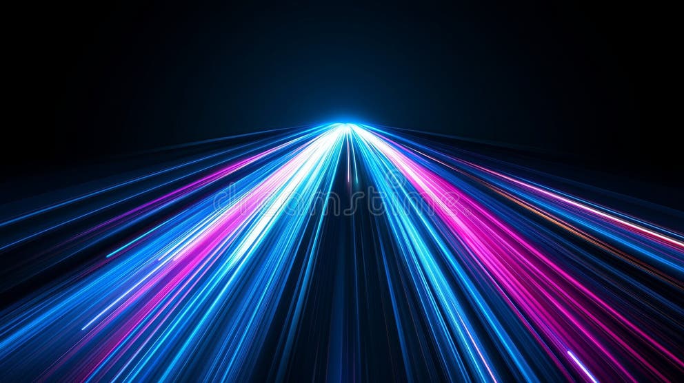 Minimalistic Bright Tones and Abstract Light Rays Create a Modern ...