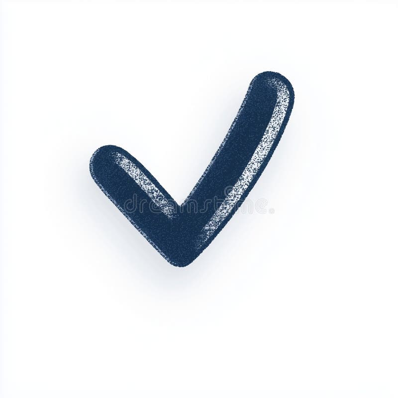 Minimalistic Checkmark Icon - Sharp and Professional Design Stock ...