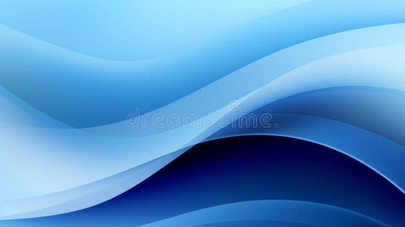 Minimalistic Clean Blue Abstract Background AI Generated Stock ...