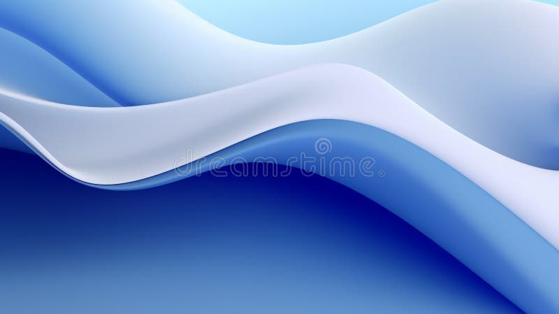 Minimalistic Clean Blue Abstract Background AI Generated Stock ...