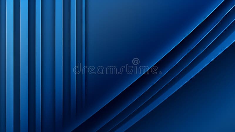 Minimalistic Clean Blue Background with Lines AI Generated Stock ...