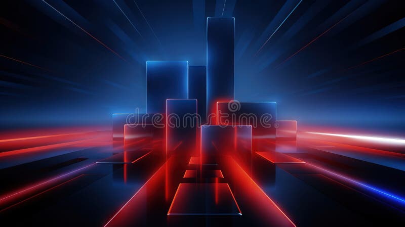 Minimalistic Clean High Tech Abstract Background AI Generated Stock ...