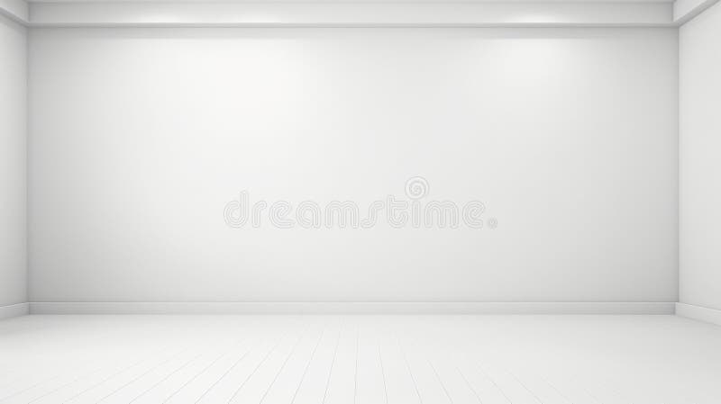 Minimalistic Clean Studio Room for Art Work Design AI Generated Stock ...