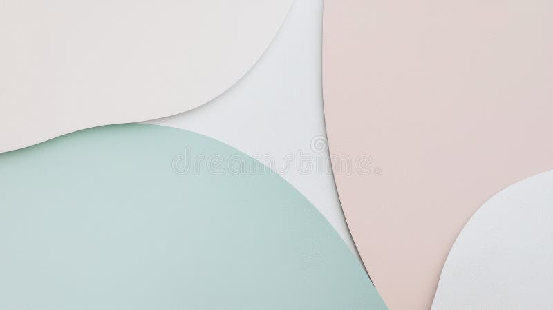 Minimalistic Composition Featuring Smooth Curves and a Harmonious Color ...