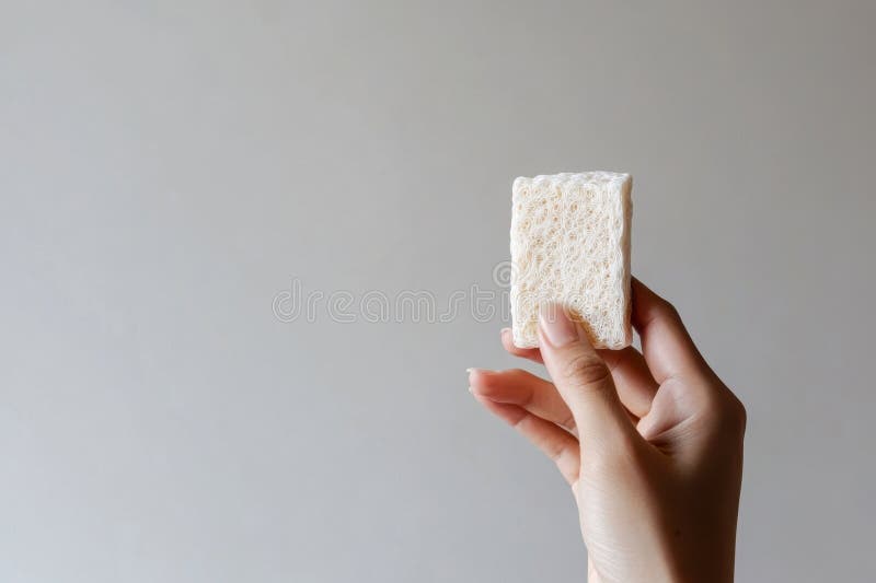 Minimalistic Concept of Simplicity with Hand Holding a Geometric Object ...