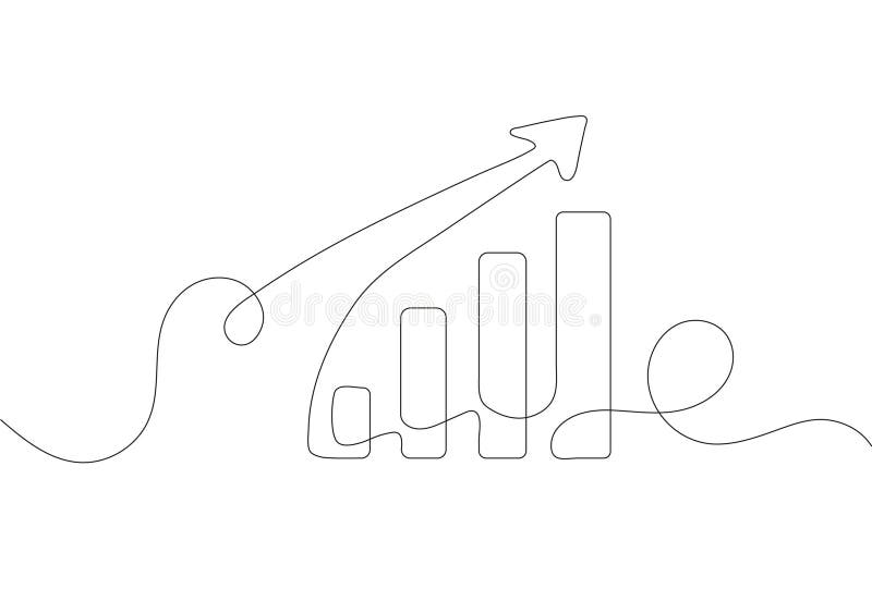 Minimalistic Continuous Line Drawing of a Growing Graph, Representing ...