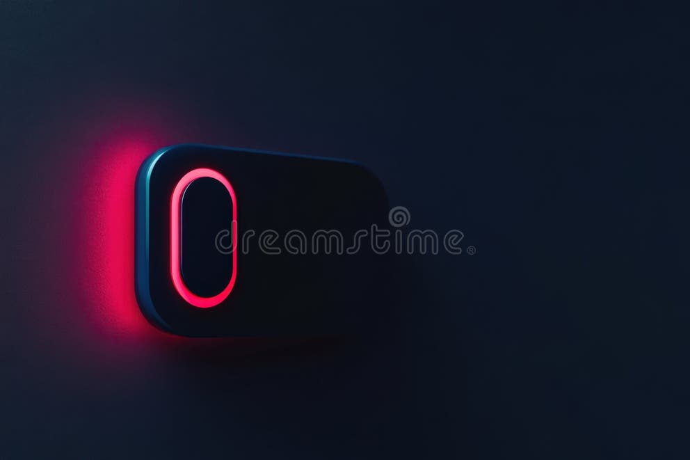 Minimalistic Dark Mode Toggle Switch Design for User Interface ...