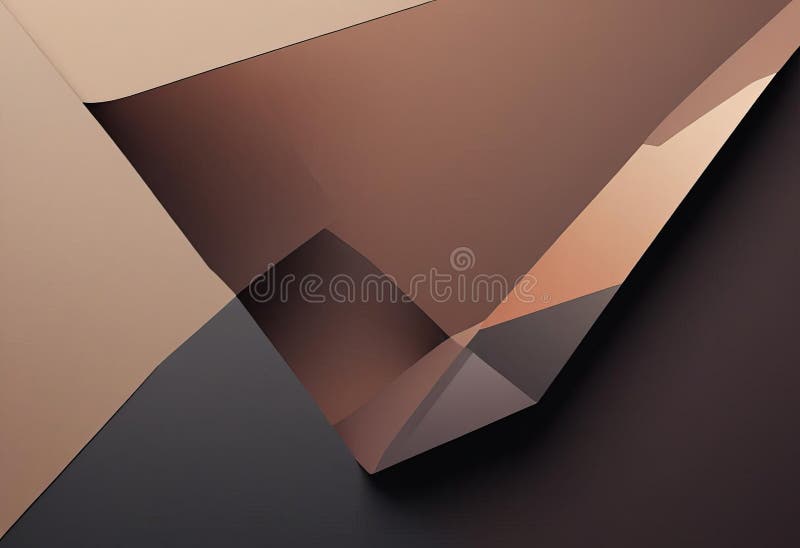 Minimalistic Design, Geometric Shapes, Smooth Gradients Stock ...