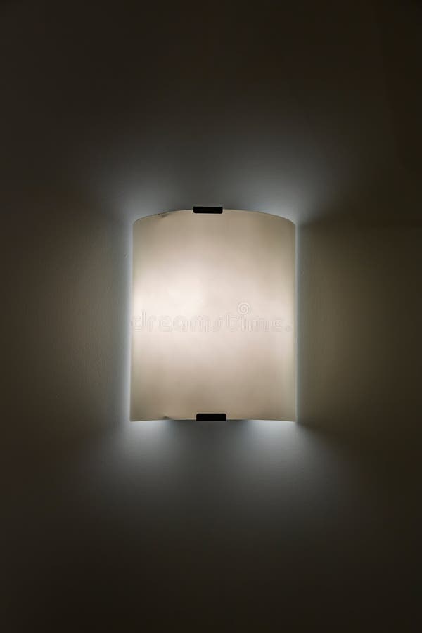 Modern Interior Lamp in the Decor of the Room Stock Photo - Image of ...