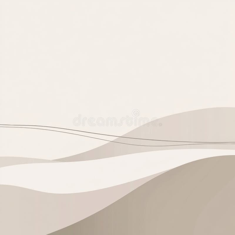 Minimalistic Design with Solid Color and Subtle Line Forming Simple ...