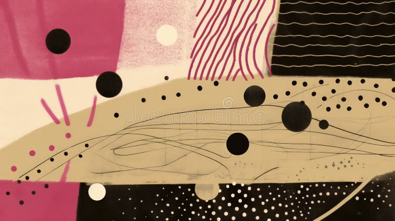 Minimalistic Digital Art Illustration Stock Illustration - Illustration ...