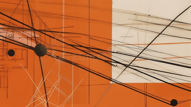 Minimalistic Digital Art Illustration Stock Illustration - Illustration ...