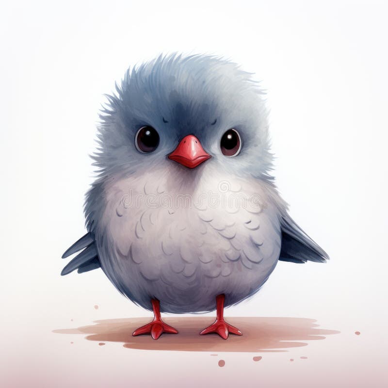 Minimalistic Drawings of Arctic Tern AI Generated Stock Illustration ...