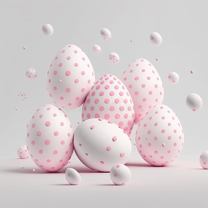 Minimalistic Easter Background. Clean Design. Generative Ai. Easter ...
