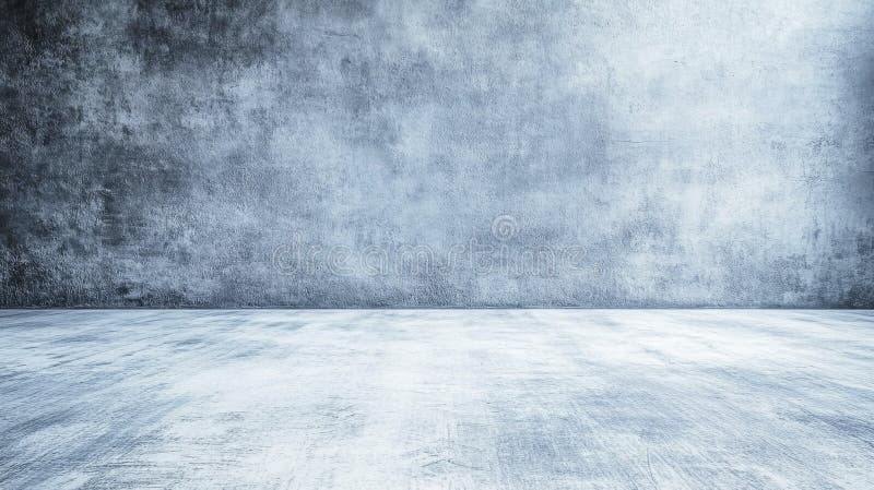 Minimalistic Empty Office Space Featuring an Extended Grey Wall and ...