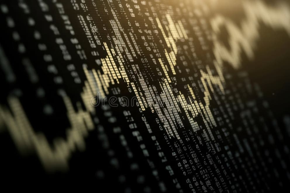 Minimalistic Financial Data Visualized through Digital Stock Market ...