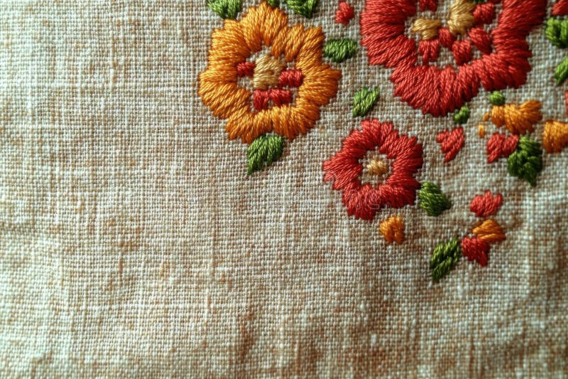 Minimalistic Floral Cross Stitch Design for Creative Embroidery ...