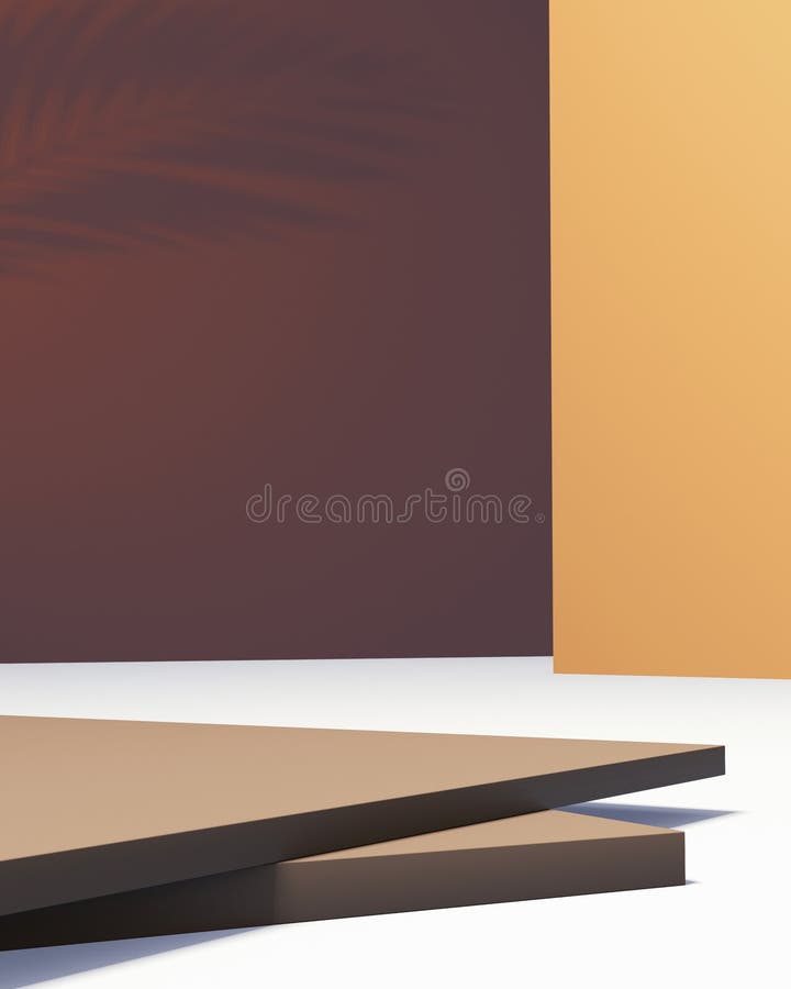 Minimalistic Geometric Background Design. Template for Product Showing ...