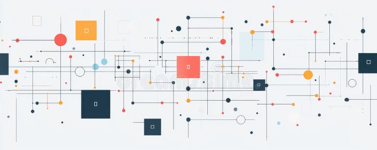 Minimalistic Geometric Network Design with Colorful Nodes on White ...
