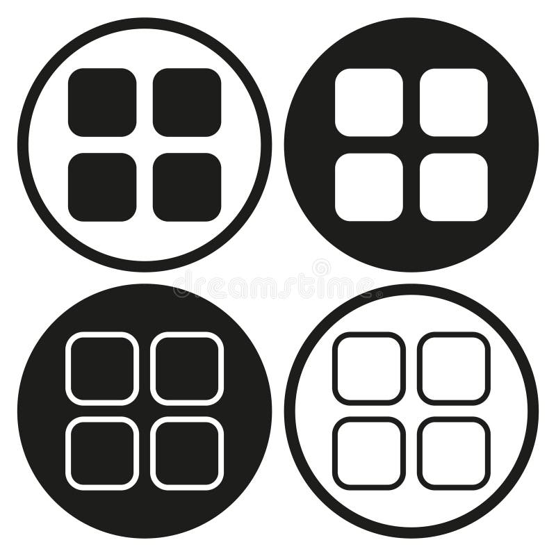 Minimalistic Geometric Patterns. Contrast Circle Designs. Modern ...