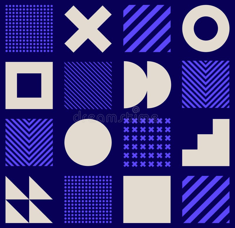 Minimalistic Geometric Seamless Pattern in Scandinavian Style. Abstract ...