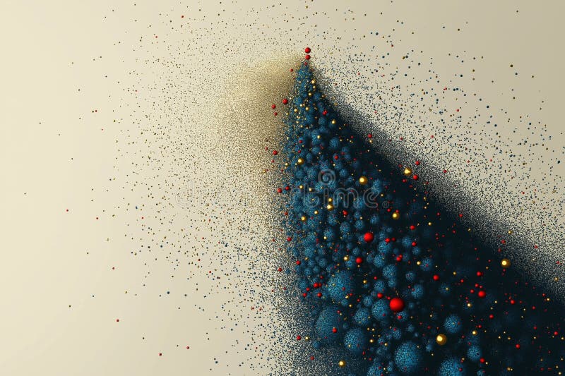 Minimalistic Glowing Magic Concept with Abstract Particle Explosion ...