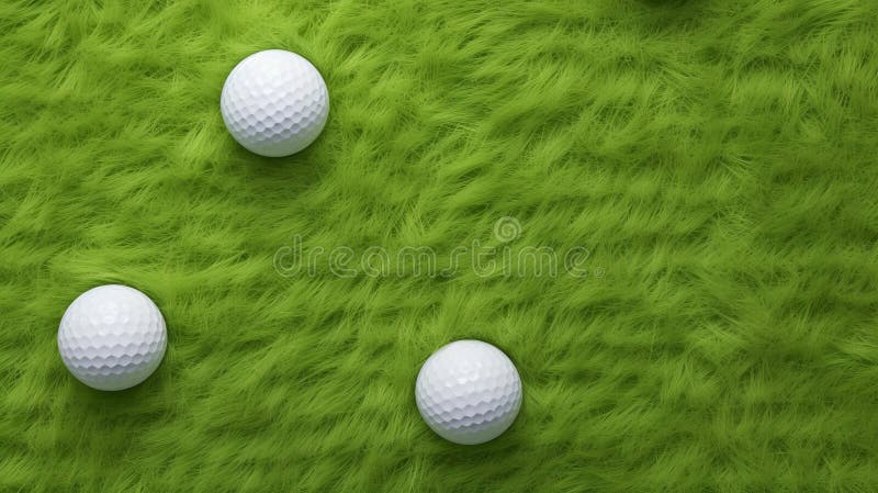 Minimalistic Golf Texture Background AI Generated Stock Illustration ...